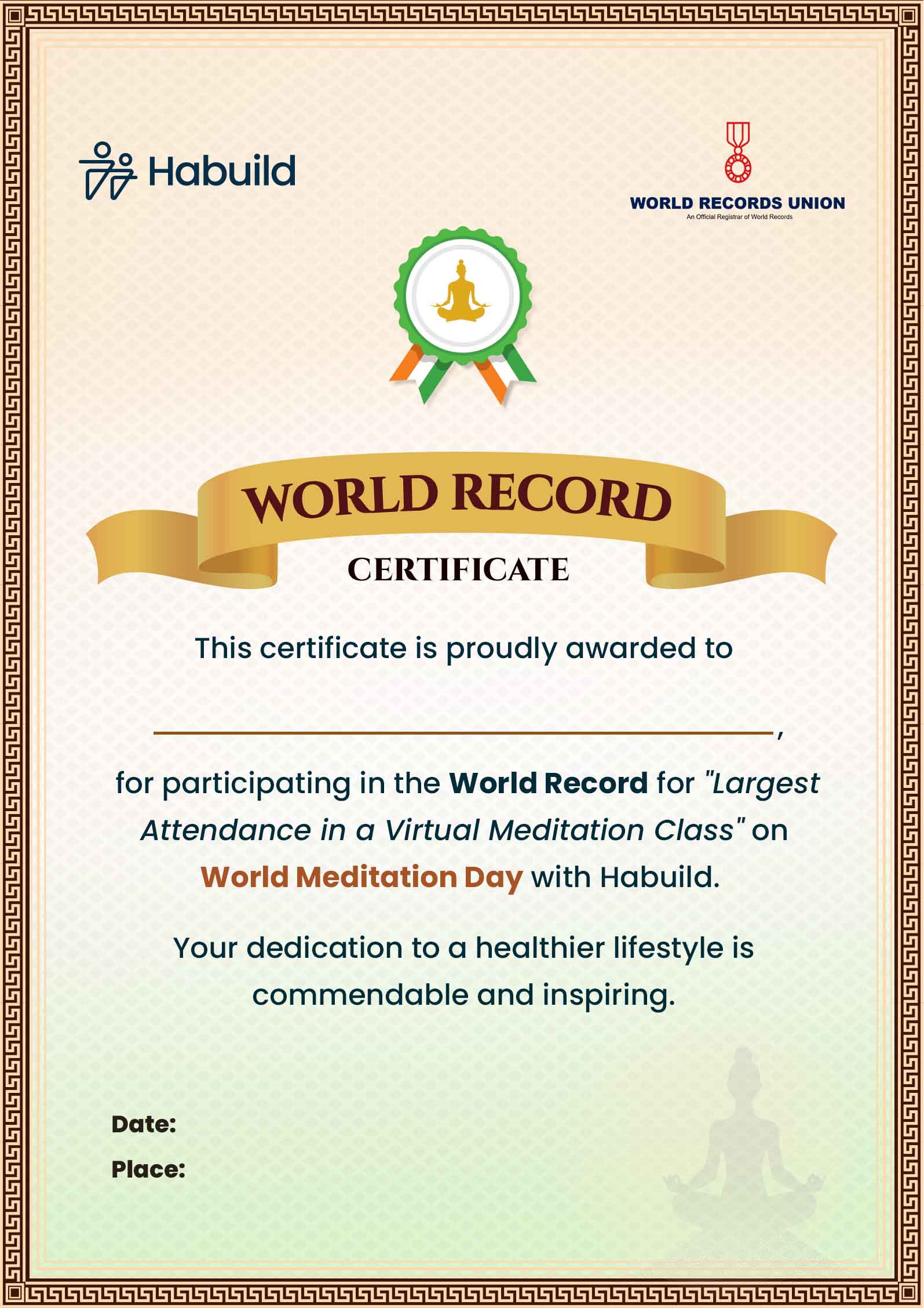 Certificate of Achievement